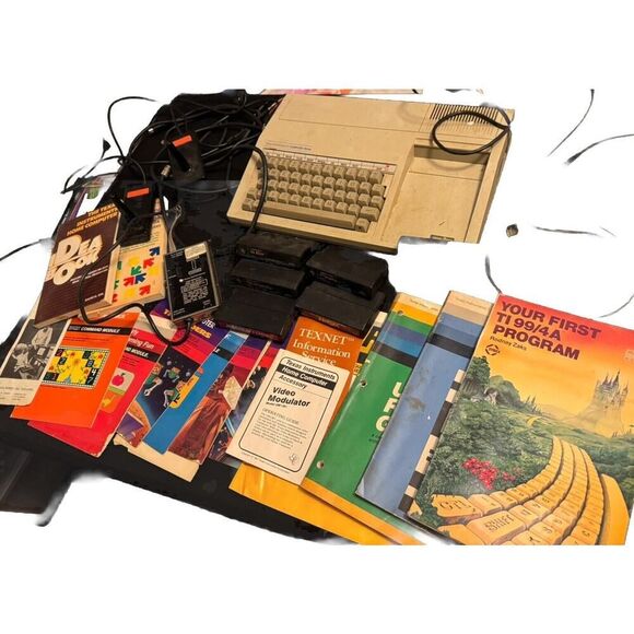 Texas Instruments TI-99/4A | Video Games & Consoles | Vintage Texas ...